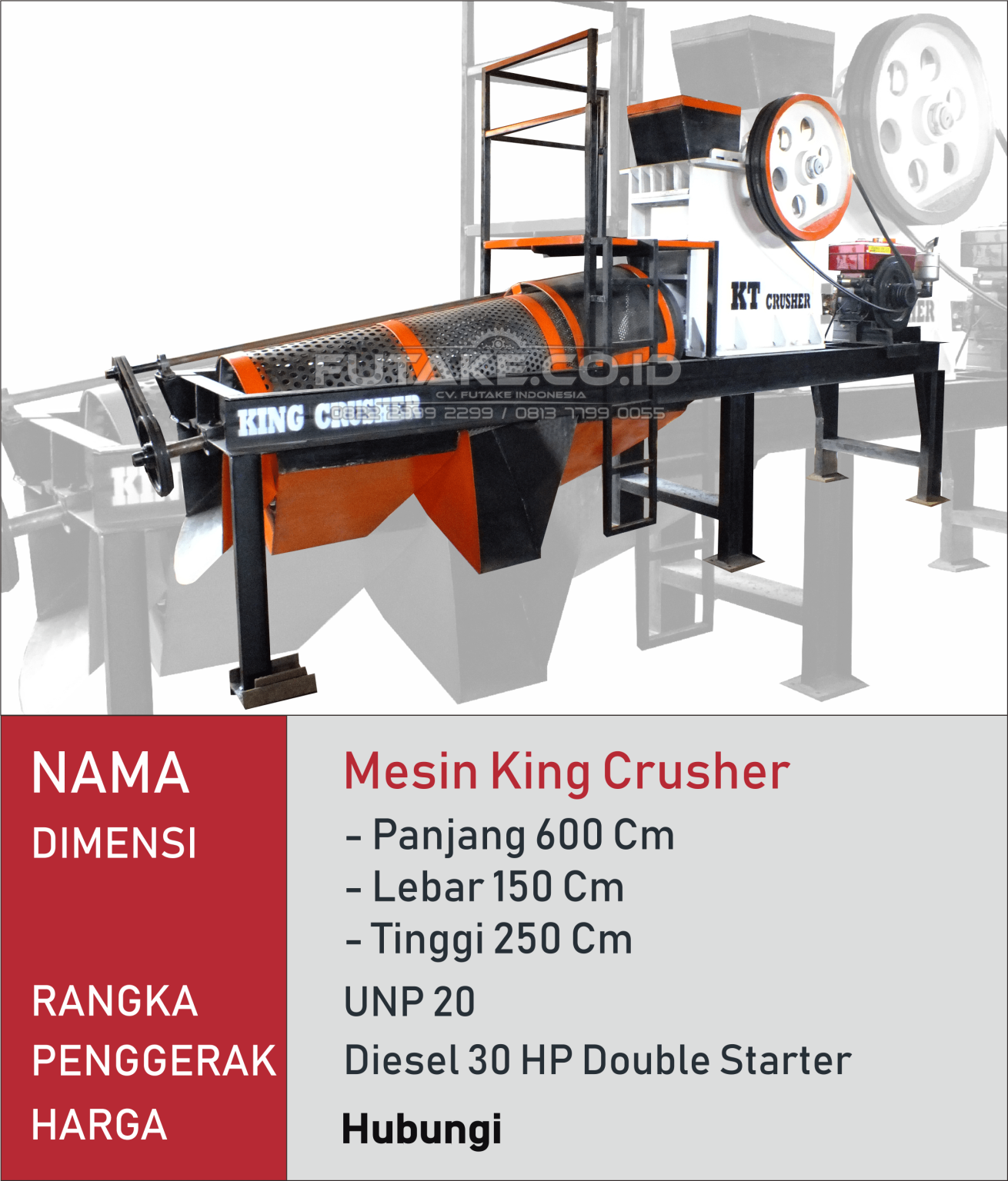 Mesin Pemecah Batu - Mesin Stone Crusher Harga Terbaru Tahun 2022 ...